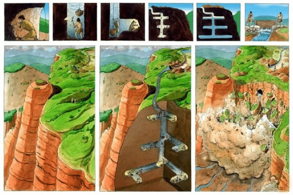 ¿Cómo extraían el oro los romanos en Las Médulas? - Patrimonio Activo